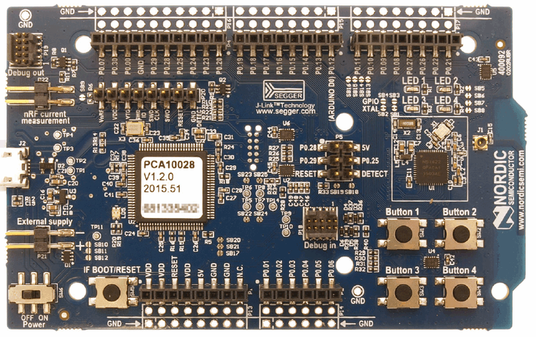 Getting started with Nordic Semiconductor's nRF51 DK and Segger ...