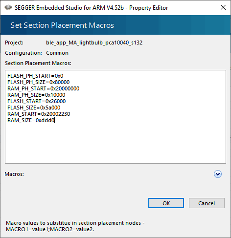 Getting a Simple On/Off BLE Peripheral Example To Work - Commented Out