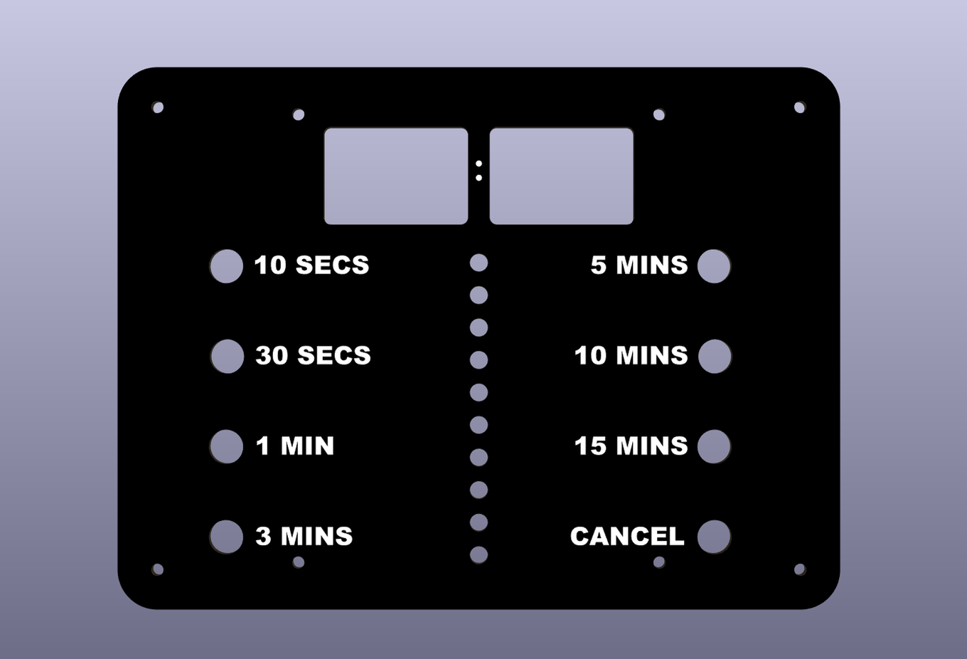 Countdown Timer for Children's Games: Hardware Design - Commented Out