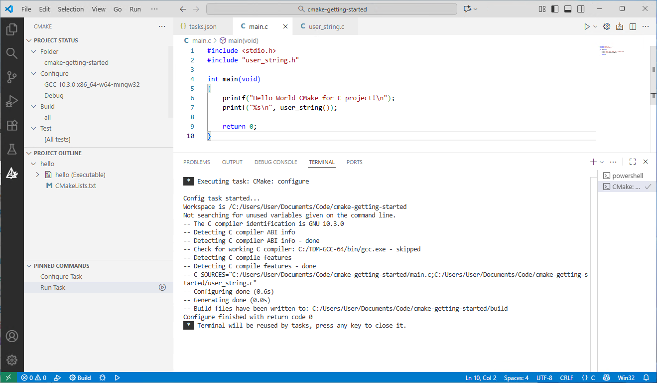 Building Embedded C Applications on Windows with GCC, CMake and Ninja ...